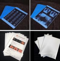 China Blue Medical X Ray Film 10x12 inch 210 Micron for Inkjet Printer Clear Imaging for sale