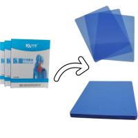 China Blue Xray PET Medical Film Roll for Inkjet Printer 14 inch 100 Sheets for sale
