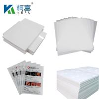 China White PET Positive Printing Film 125-180 Micron Waterproof Transparent Inkjet Film A3 A4 for sale