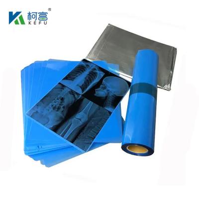 China Medical Laser X Ray Film 14x17 Blue Thermal Print High Density 3.0D for CT DR Imaging for sale