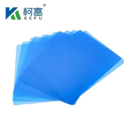 China Customized Size Medical PET Inkjet Blue Film for Fuji 2000 3500 Printers 210 Micron for sale