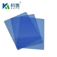 China Customized Size Medical PET Inkjet Blue Film for Fuji 2000 3500 Printers 210 Micron for sale