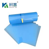 China Customized Size Medical PET Inkjet Blue Film for Fuji 2000 3500 Printers 210 Micron for sale