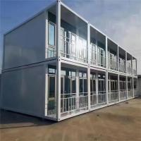 China White Prefabricated Modular Houses for Custom 20ft 40ft Portable Office Container Homes for sale