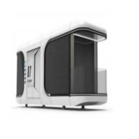 China Modular Home Space Capsule Design Prefab Hotel Cabin with Steel Frame and Sandwich Panel for sale