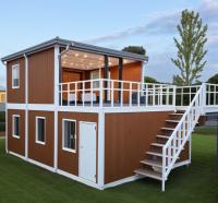 China Hotel Modular Expandable Container House with Modern Design Style and Luxury Bathroom for sale