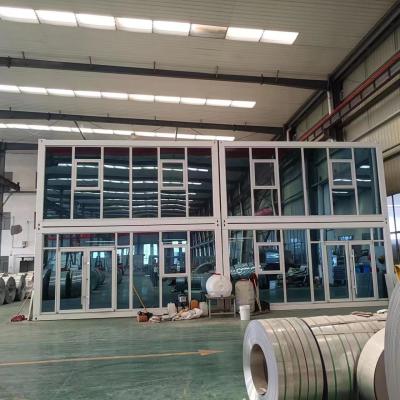 China Prefabricated Galvanized Steel Frame Flat Pack Container House for Luxury Villa Homes for sale