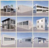 China Steel Modular Folding House for Apartment Living Container Home Modern Design for sale