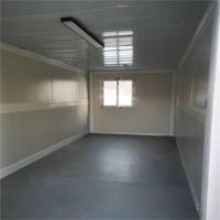 China Mobile Living Container House Foldable Expandable Prefab Tiny Easy to Assemble Steel Door for sale