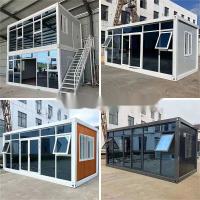 China Customizable Assemble Steel Structure Prefab Container House with Bathroom and Kitchen for sale