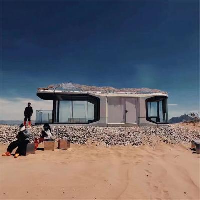 China Galvanized Light Steel Frames Beach Hotel Homestay Space Module for Convenient Living for sale