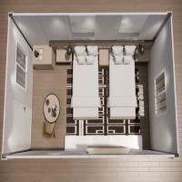 China Light Earthquake Resistant Prefabricated Steel Apartments Australian Russian Style for sale