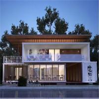 China Hotel Container House 5800*2480*2896mm Ready Portable Prefab Shipping Detachable Homes for sale