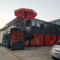 China Hotel Container House 5800*2480*2896mm Ready Portable Prefab Shipping Detachable Homes for sale