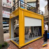 China Colourful Camping Container House for Small Store Creative Design Steel Personalized for sale