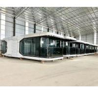 China Prefab Container House 2 Bedroom Glass Moving Modern Home for Graphic Design Projects for sale