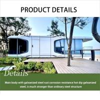China High Thermal Performance Villa Space Capsule Hotel with Ultra Low Energy Water Heating for sale