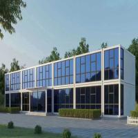 China Flat Pack Container Modular 3 Bedroom Ready Made House with White or Customized Color for sale
