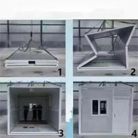 China Modern Tiny Apartments Prefabricated Houses for 5800*2480*2470 Size Container House for sale