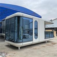 China Mobile Tiny Hotel Modern Design Space Capsule House with Sandwich Panel Steel for sale