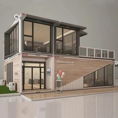 China Prefab Shipping Tiny Bedroom Storage Container Homes with Galvanized Steel Frame for sale