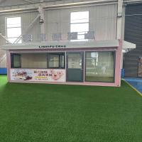 China Prefab Shipping Tiny Bedroom Storage Container Homes with Galvanized Steel Frame for sale