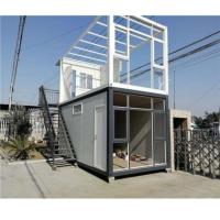 China Galvanized Light Steel Frames Steel Structure Prefabricated Insulated Container House for sale