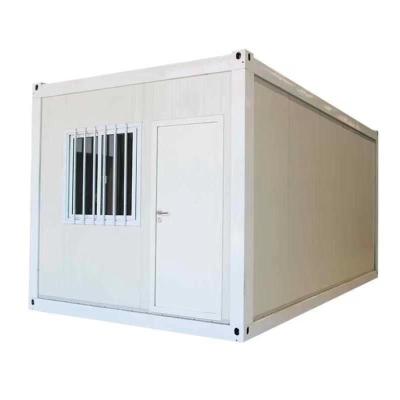 China 40ft Sandwich Panel Steel Structure Container House with Bathroom and Steel Door for sale