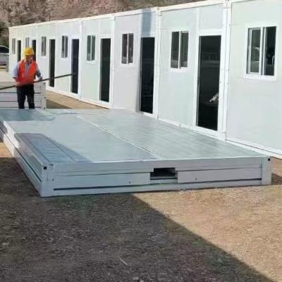 China Steel Structure Frame Welded Integrated Housing Activity Board House for Mobile Office for sale