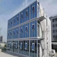 China Steel Structure Frame Welded Integrated Housing Activity Board House for Mobile Office for sale