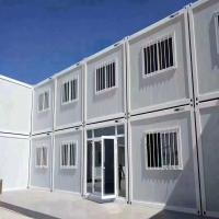 China Steel Structure Frame Welded Integrated Housing Activity Board House for Mobile Office for sale