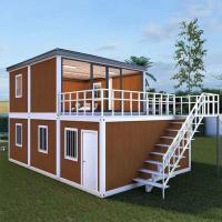 China 40ft Detachable Modern Homes Luxury Prefab Container House 3 Bedroom Portable Shelter for sale