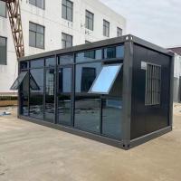 China 40ft Detachable Modern Homes Luxury Prefab Container House 3 Bedroom Portable Shelter for sale