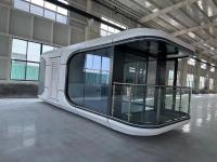 China Workshop Construction Prefab House Capsule Bed Hotel Container Outdoor Mobile Tiny House for sale