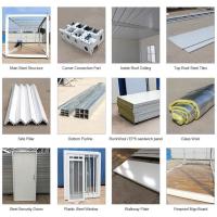 China Alpine Villa Living Light Steel Prefabricated Sunrooms with Detachable Container for sale