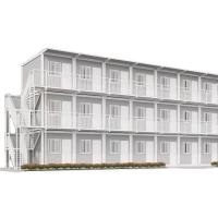 China House/Hotel/Villa/Office/Shop 20ft Flat Pack Container Houses with and Modern Design for sale