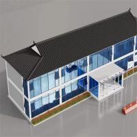 China House/Hotel/Villa/Office/Shop 20ft Flat Pack Container Houses with and Modern Design for sale