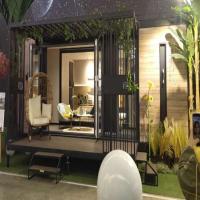 China Custom Sandwich Panel Container House 2 Bedroom Modular Homes for sale
