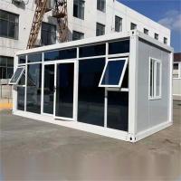 China Prefab 3 Bedroom Luxury Container House With Aluminum Window And 5800*2480*2896mm for sale