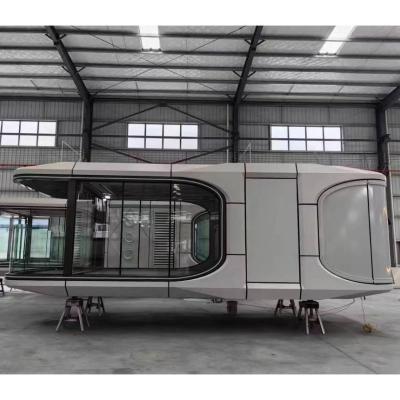 China 2 Bedroom Prefabricated Modular Houses Living Space Container Homes for Apartments for sale