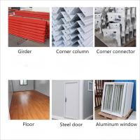 China Office Modern Prefab Container House With Bathroom Modular Design for sale