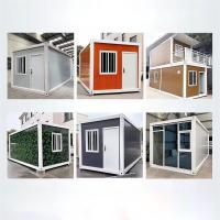 China Office Building Steel Sandwich Panel Modular Tiny Kit Set Cabin Homes Container House for sale
