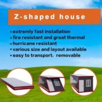 China Steel Sandwich Panel Foldable Container House with Toilet Online Technical Support for sale