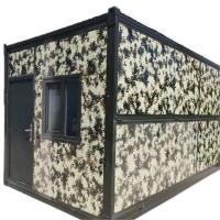 China Customizable Steel Sandwich Panel Container House with Quick Assembly and Mini Size for sale