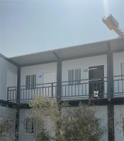 China Temporary Office Apartment Container Mobile House with Light Steel Structure Frame for sale