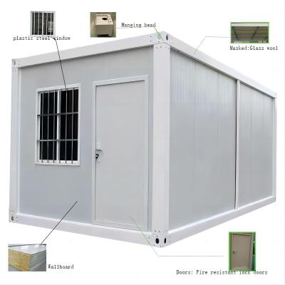 China Steel Sandwich Panel Manufactured Tiny House for Easy and Fast Assembly in Home Office for sale