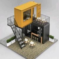 China Assembled Flat Pack Container House for Sea Shipment and Dormitory 5800*2480*2896mm for sale
