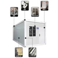 China Graphic Design Steel Frame Modern Prefabricated Tiny House with Light Structure Panels for sale