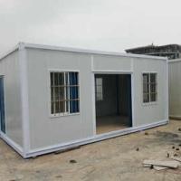 China Graphic Design Steel Frame Modern Prefabricated Tiny House with Light Structure Panels for sale
