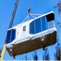 China Modular Luxury Space Capsule Container Houses for Workshop and Warehouse Construction for sale